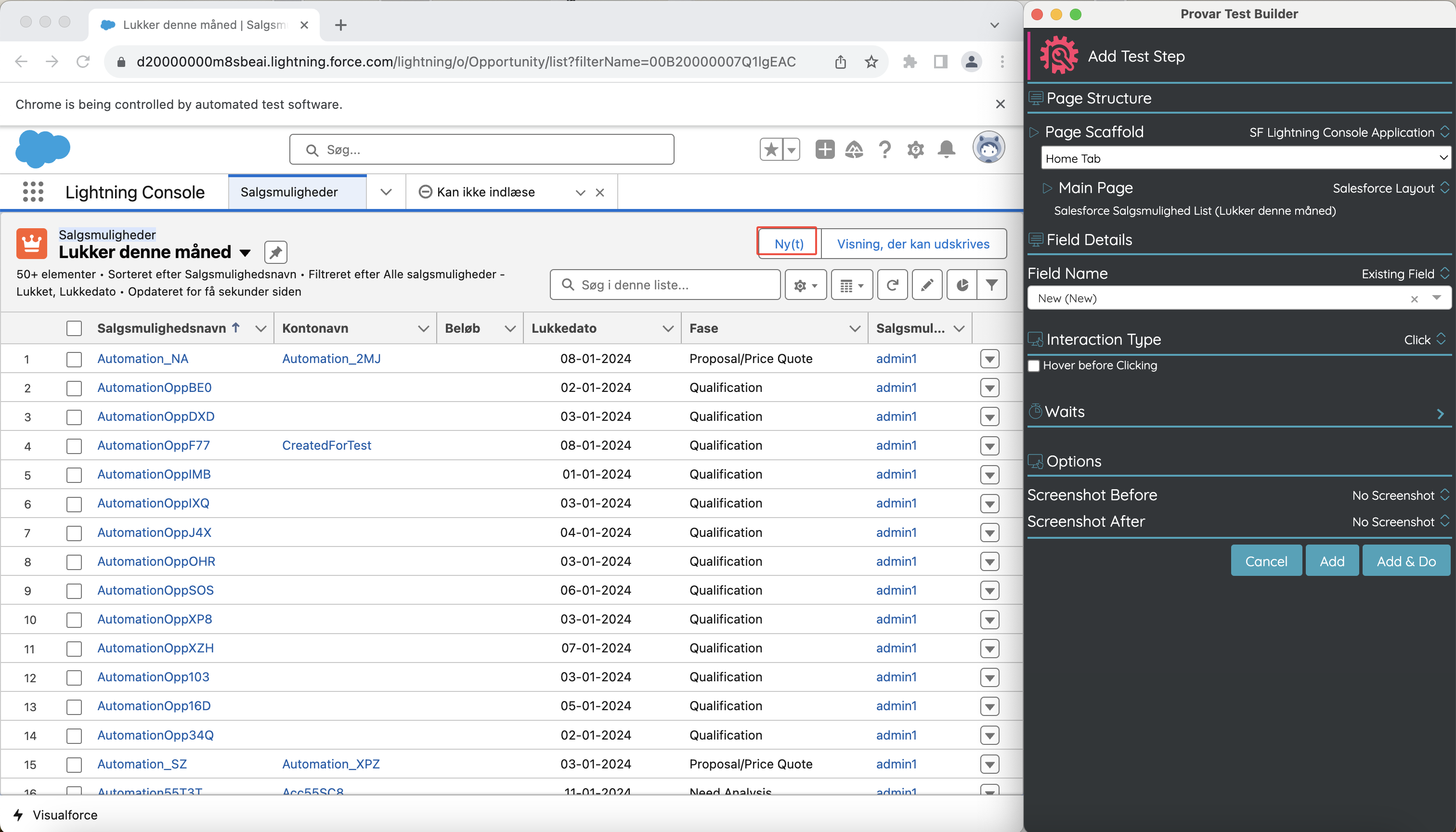 Internationalization Support Provar Documentation